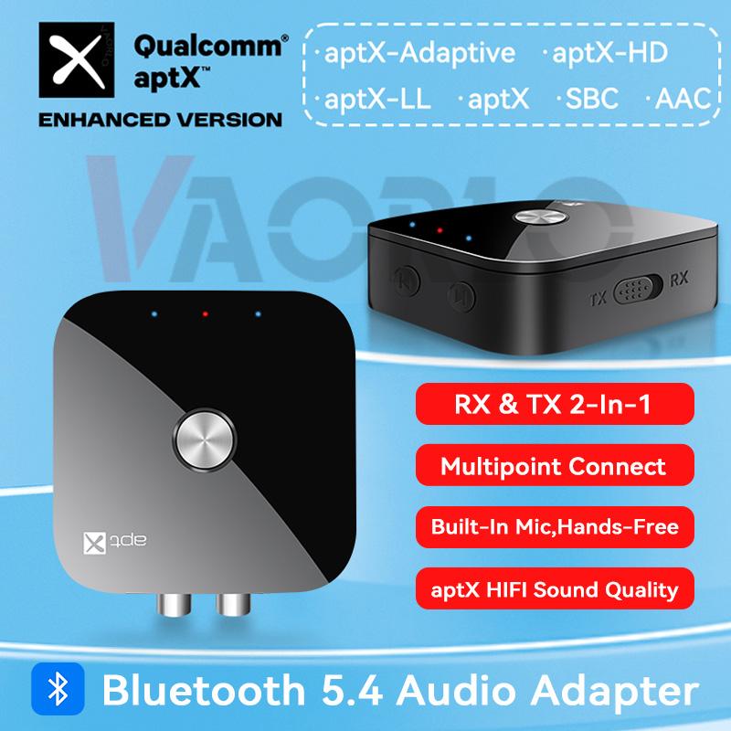 APTX Bluetooth5.4 Audio Transmitter Receiver aptX-Adaptive/HD/LL 3.5MM ...
