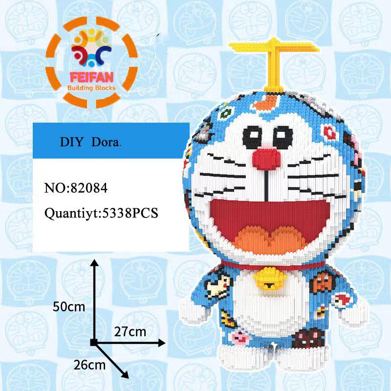 DIY Dora Building Blocks/Assembly Bricks toy Group/family entertainment ...