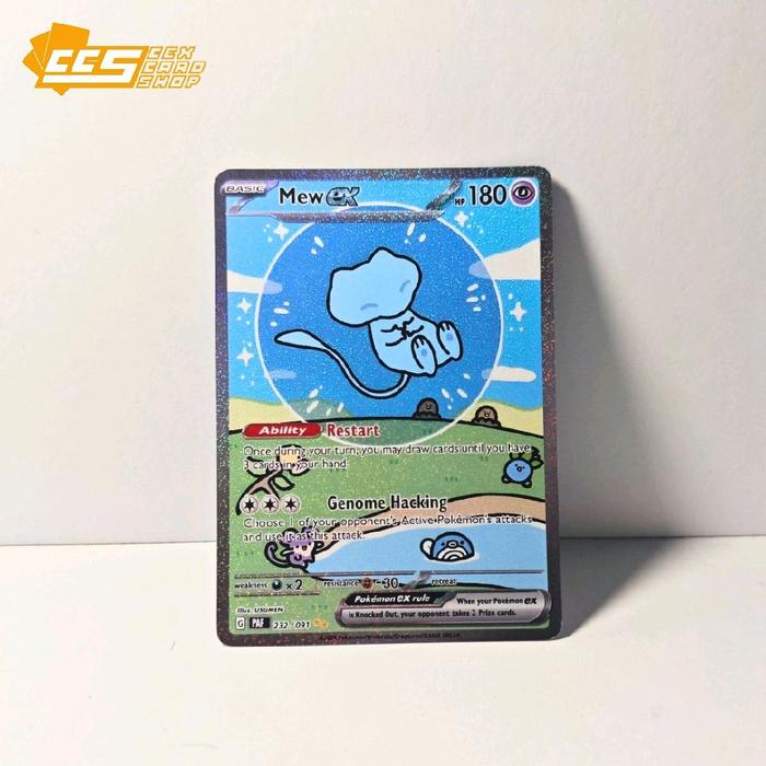 Jual Mew ex 232/091 Replica - SV: Paldean Fates Bubble Mew SIR REPLICA ...