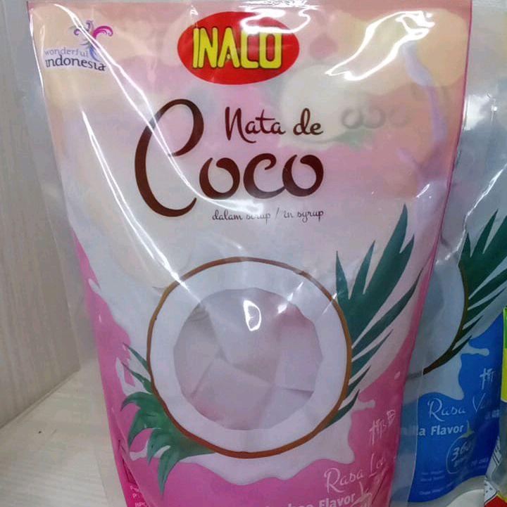 INACO nata de coco 360g pouch (leci) - Shop | Tokopedia