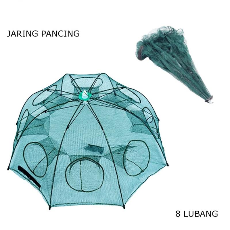 Perangkap Jala Jaring Bubu Payung Bubu Jebakan Ikan Kepiting - Shop ...