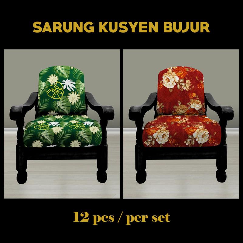 (Standard Bujur - 12pcs) Sarung Kusyen Cotton Tebal - TikTok Shop Malaysia