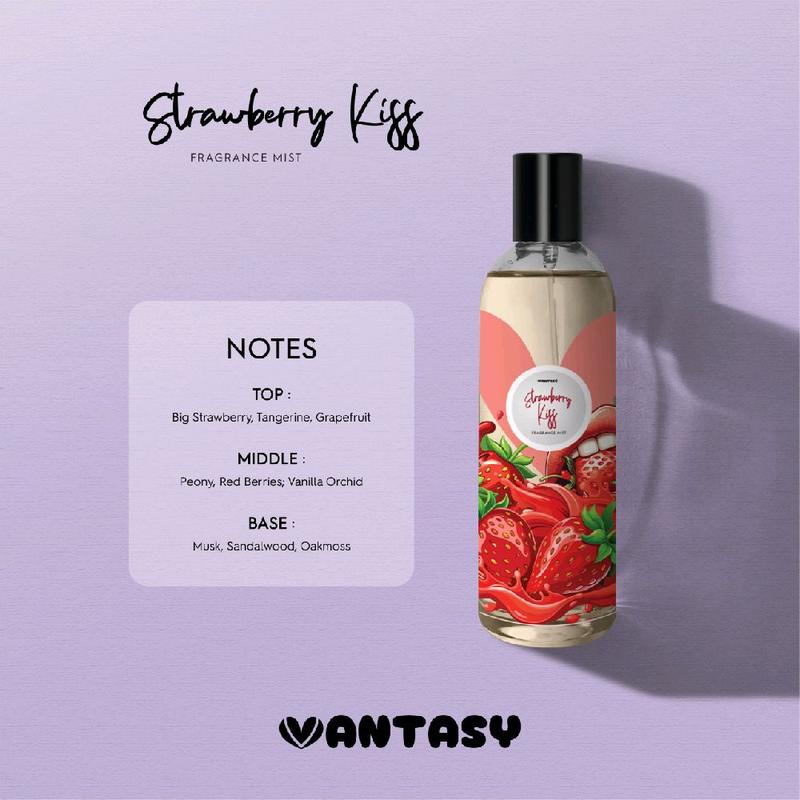 THE VANTASY - STRAWBERRY KISS Fragrance Mist - Shop | Tokopedia