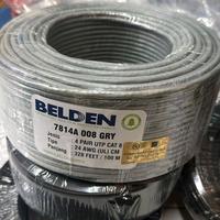 Promo Kabel LAN UTP Cat6 100 METER / 330 Yard BELDEN ORIGINAL 7814A cat ...