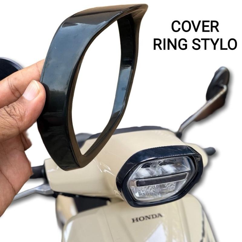 Cap Honda Stylo 160 model ZT- Petlamp Garnish Cover Lampu Depan Motor ...