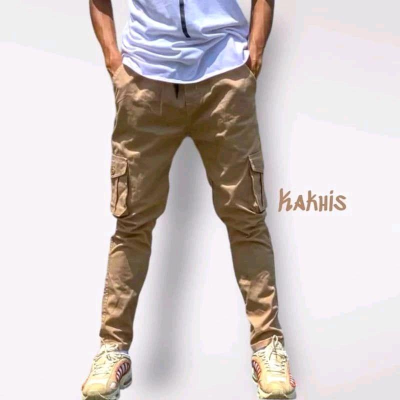 Seluar slack Joggers 6 Poket Unisex untuk Aktiviti Luar - Jogging ...