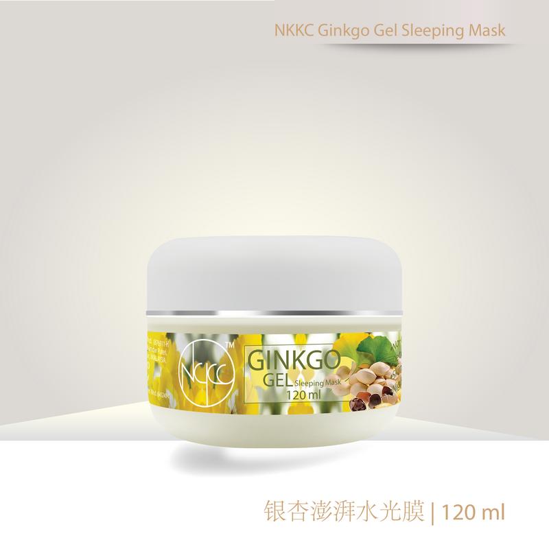 NKKC Ginkgo Gel Sleeping Mask 120ml - detox, relieving, hydration ...