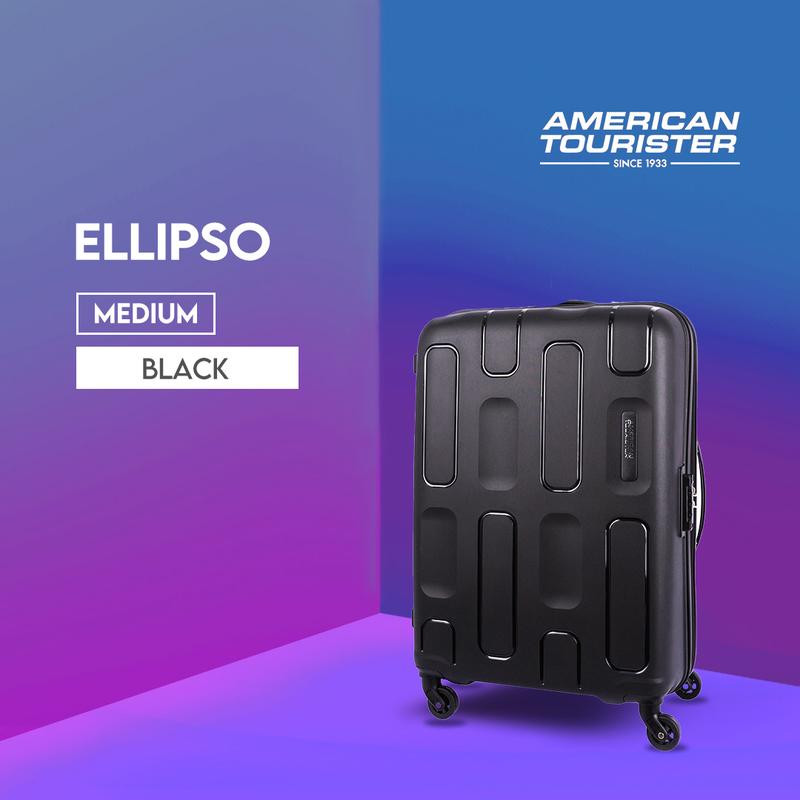 American Tourister Koper Hardcase Ellipso Medium 25inch - Black - Shop ...