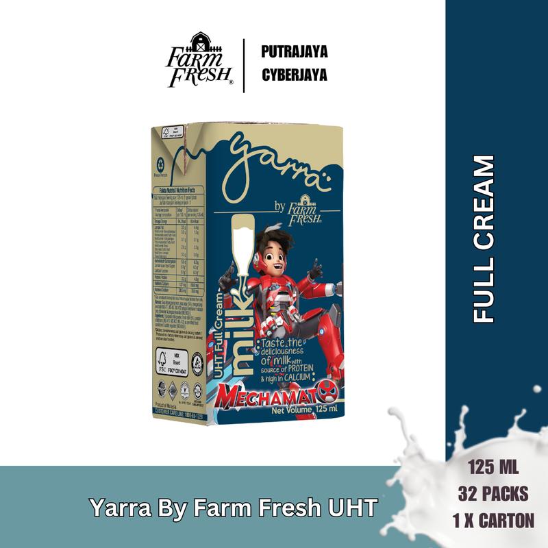 Yarra By Farm Fresh UHT Full Cream 125ml x 32 packs susu - TikTok Shop ...
