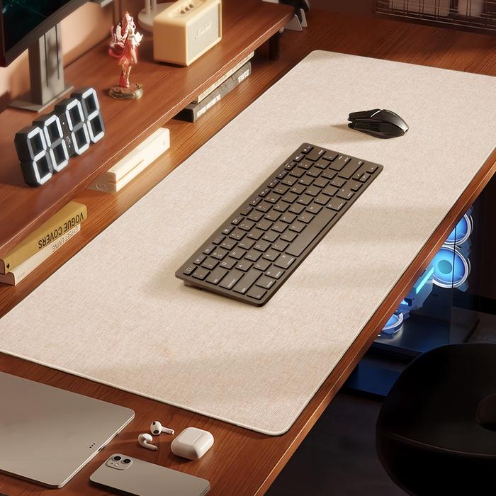 Promo Alas Meja Komputer Kain Katun Linen 3.5mm untuk Gaming Esport ...