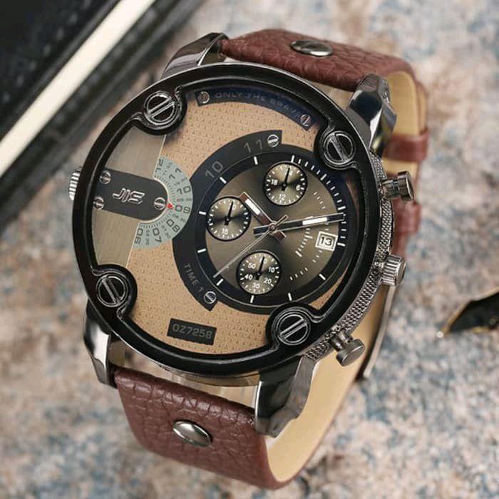 Jam Tangan Pria Dewasa Kulit Berkualitas Tinggi Original - Watches ...