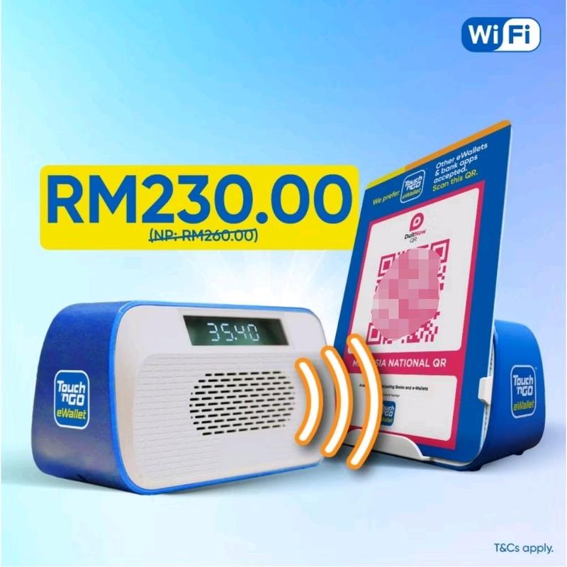 Touch 'n Go Digital Merchant Soundbox, TNG Soundbox - TikTok Shop Malaysia