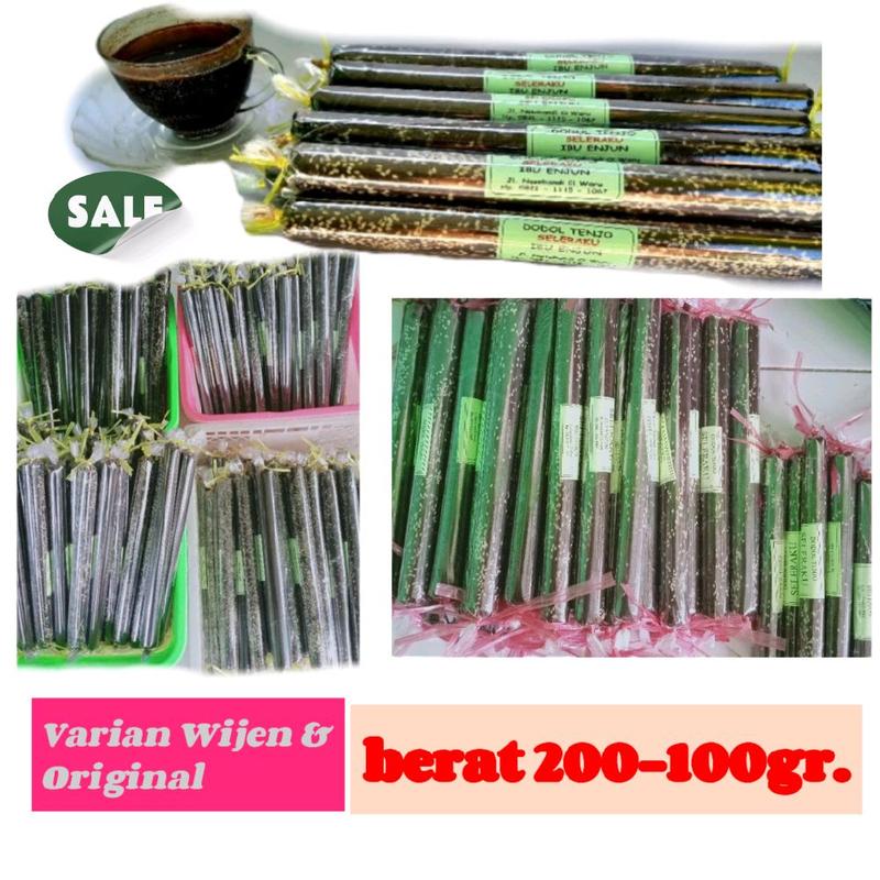 Dodol tenjo 1kg isi 5 batang/lonjor, Varian Wijen,Original & - Shop ...