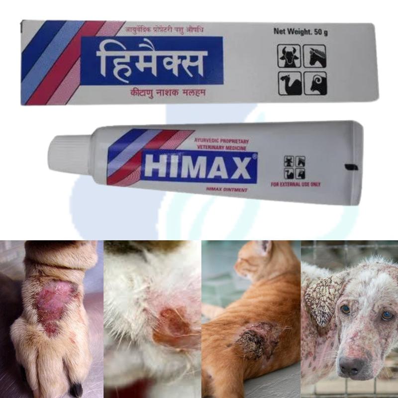 HERBAL HIMAX CREAM DOG CAT 50G skin gatal kurap luka wound cream ...