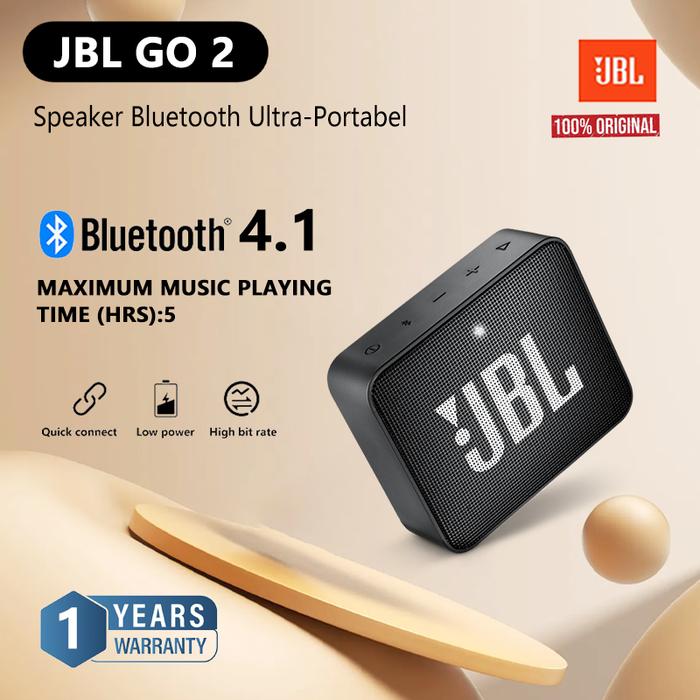 Promo Speaker JBL Go 2 Speaker Bluetooth Portable Garansi 1 Tahun ...