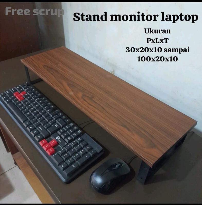 Stand monitor pc/stand laptop aestetic/Stand tv led - Shop | Tokopedia