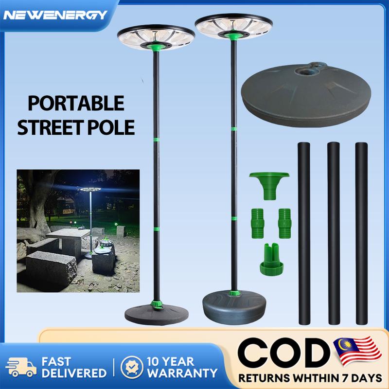 Portable Moving Pole with Base Suitable for Outdoor Lighting - TikTok ...