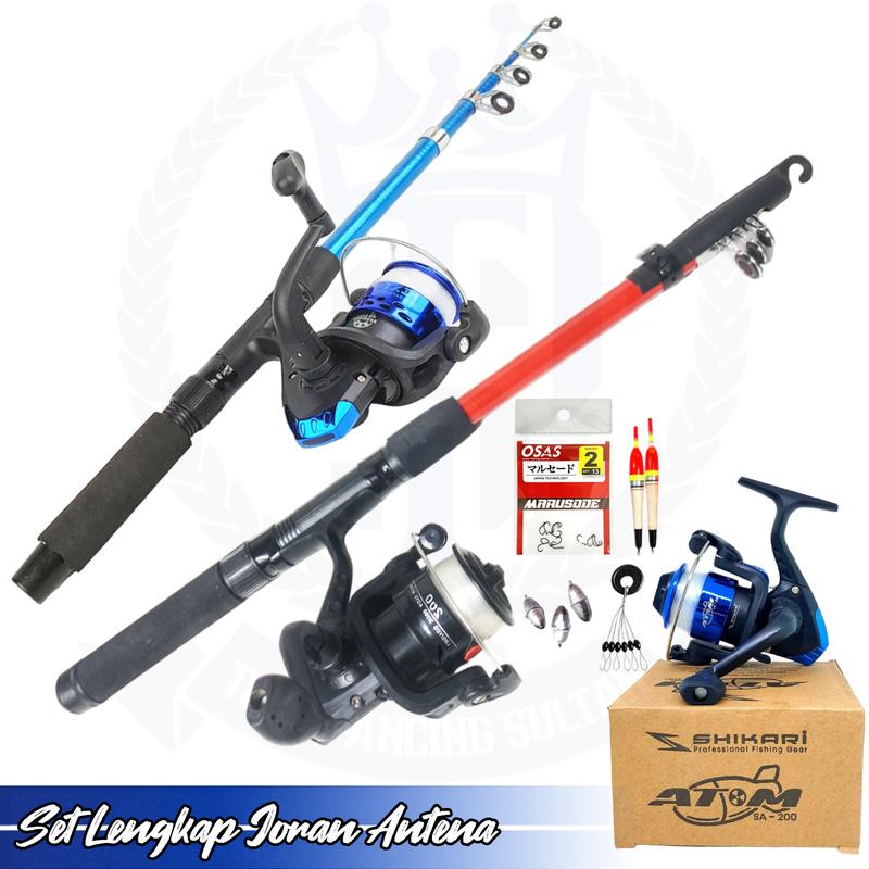 Set Lengkap Pancing Murah Joran Antena 150cm - 300cm Mancing - Shop ...
