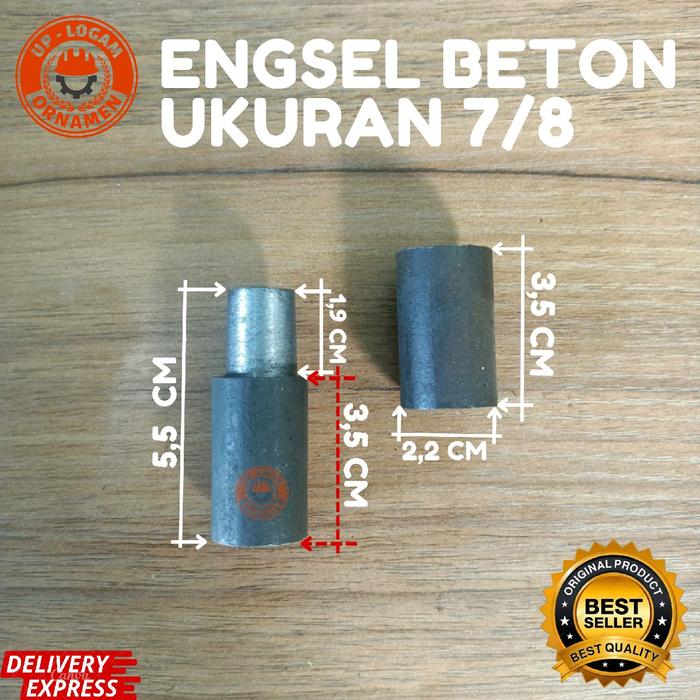 Jual Engsel bubut beton ukuran 7/8 Panjang 7 cm - 5/8 - Kab. Tegal - UP ...