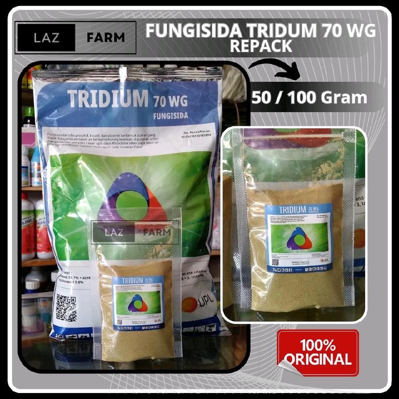 Obat Fungisida Tridium 70 WG 100 Gram - Kemasan Rapck - Shop | Tokopedia