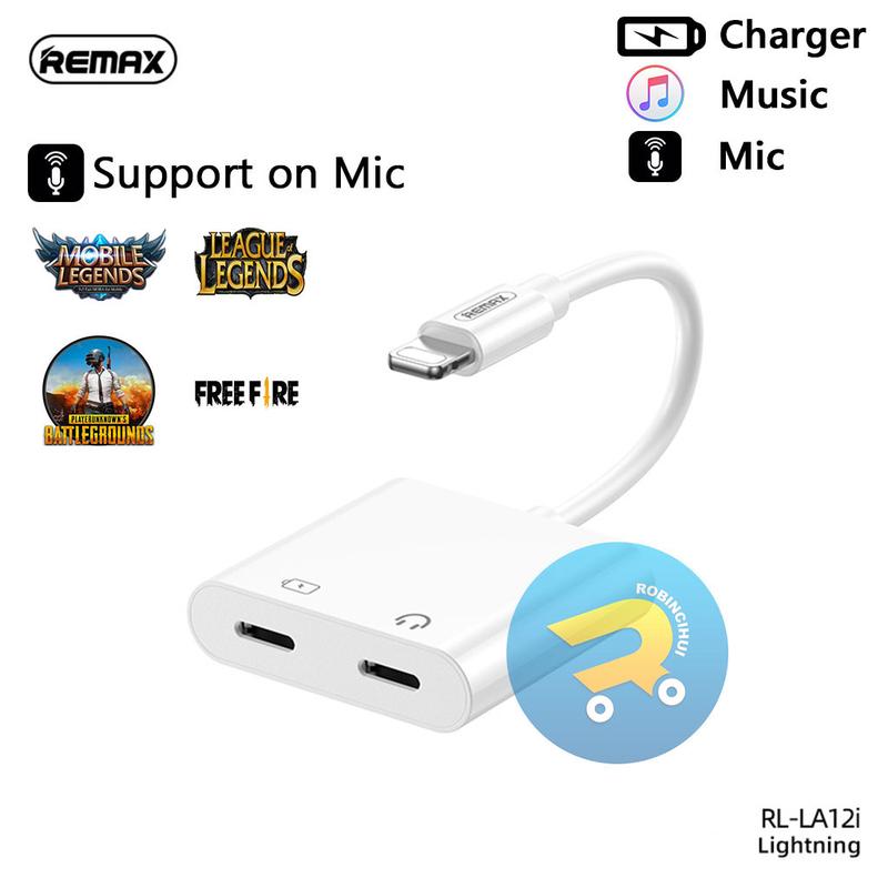 Splitter iphne dual lightning Rmax - converter iphne - connector - Shop ...