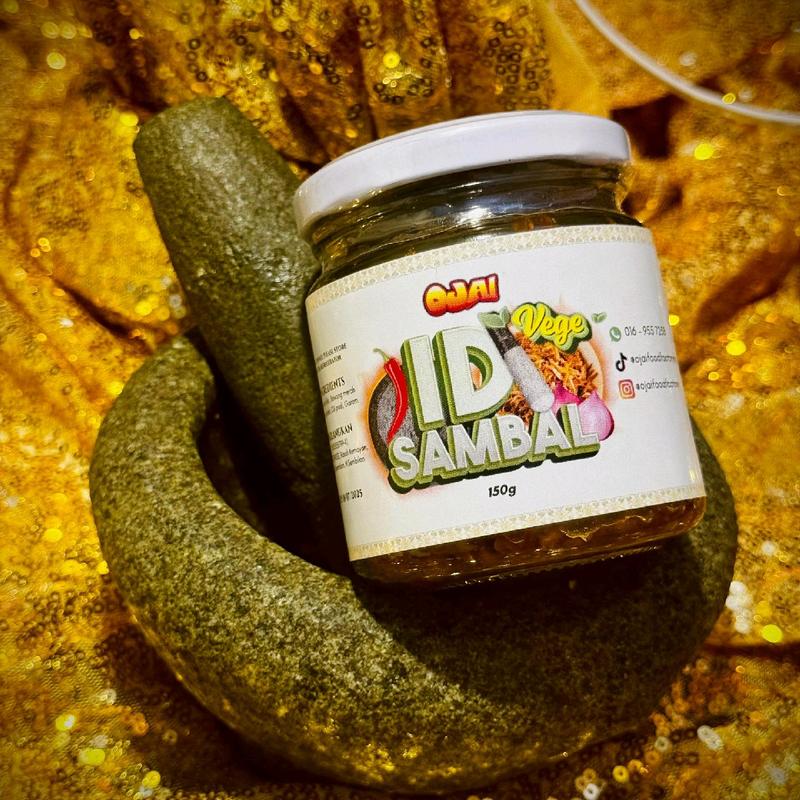 OJAI Vege Idi sambal 150 grams 100% vegetarian - TikTok Shop Malaysia