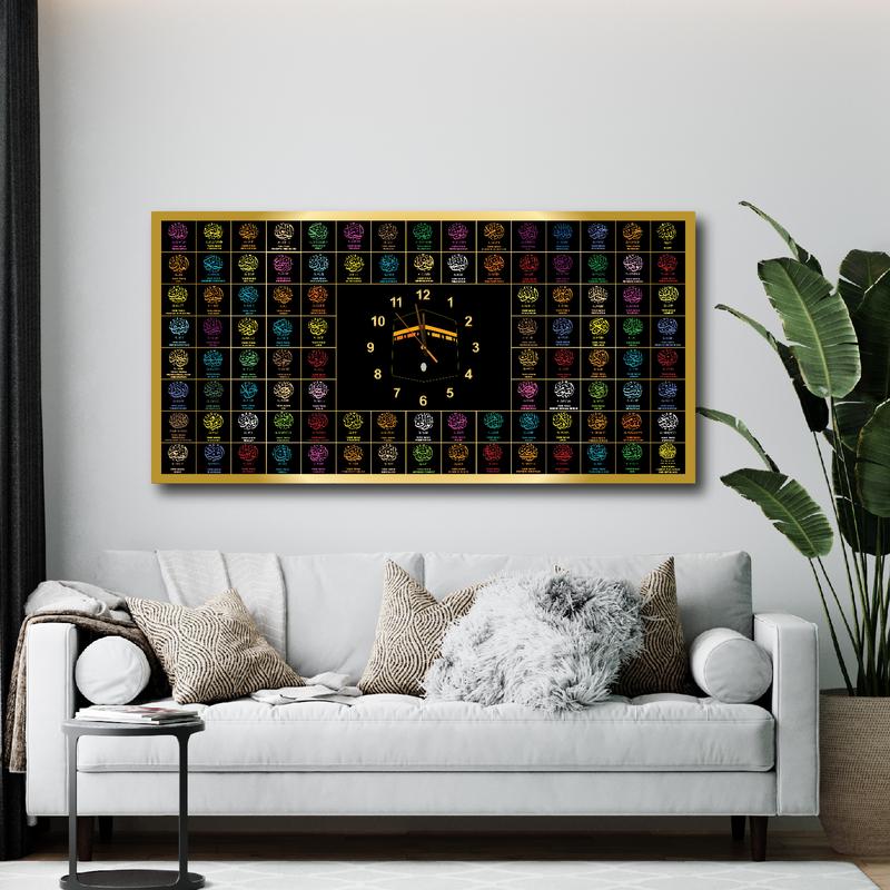 FRAME JAM AUH-MELINTANG 1 PANEL (24X48 INCH) - TikTok Shop Malaysia