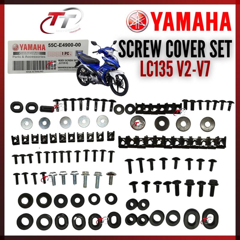 LC135-2 LC135 V2-V6 LCV2 V3 V4 V5 V6 BODY COVER SCREW SKRU SKREW CAVER ...