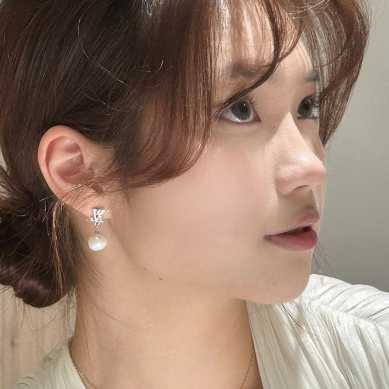 H014 - Hoa tai bạc S925 c.cấp, bền màu, sáng đẹp, ẢNH THẬT (tặng - TikTok Shop Vietnam