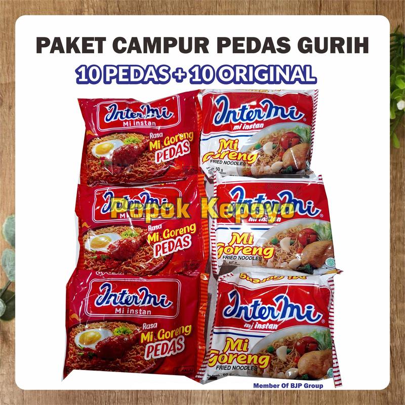 PAKET INTERMIE MIX PEDAS GURIH 10 RASA PEDAS + 10 RASA ORIGINAL - Shop ...