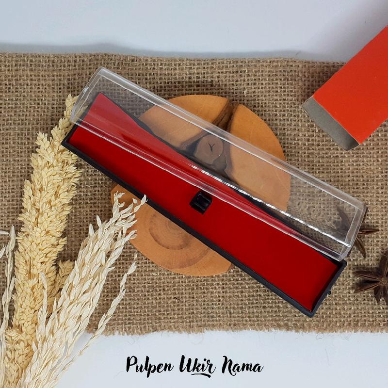 Box Pulpen Mika Merah Satuan / Tempat Pulpen Mika Merah - Shop | Tokopedia