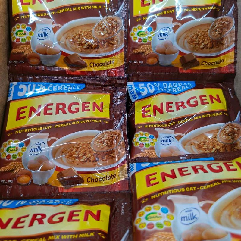 Energen Nutritious Oat Cereal 40g x 10s | Chocolate & Vanilla - TikTok ...