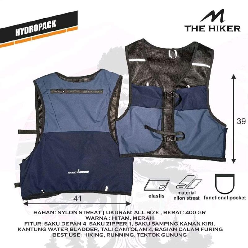 Hydropack 12L Hydropack vest lari Hydropack Hiking - Shop | Tokopedia