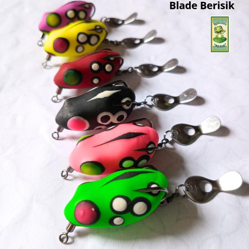 Soft Frog Berisik Blade Jaws 3,2cm Umpan Memancing - Pilihan - Shop ...