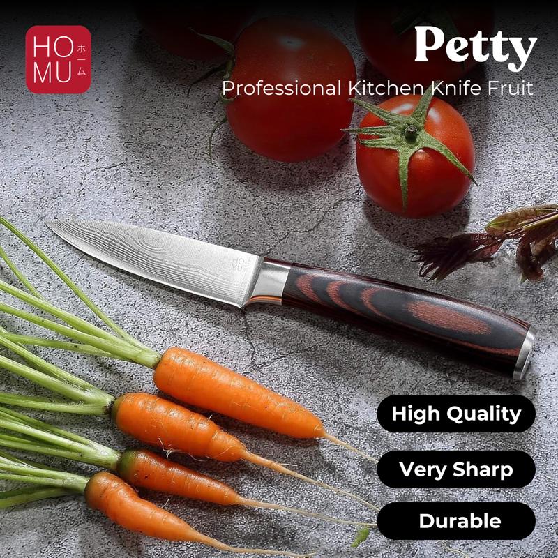 HOMU PETTY PISAU DAPUR JEPANG PROFESSIONAL KITCHEN KNIFE FRUIT - Shop ...