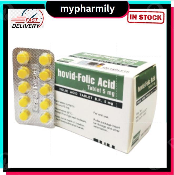 Hovid Folic Acid Tablet 5mg - TikTok Shop Malaysia