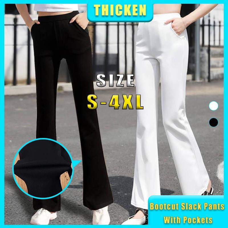 Seluar Bootcut, Gaya Viral, Seluar Jaket Seluar Wanita Saiz Besar ...