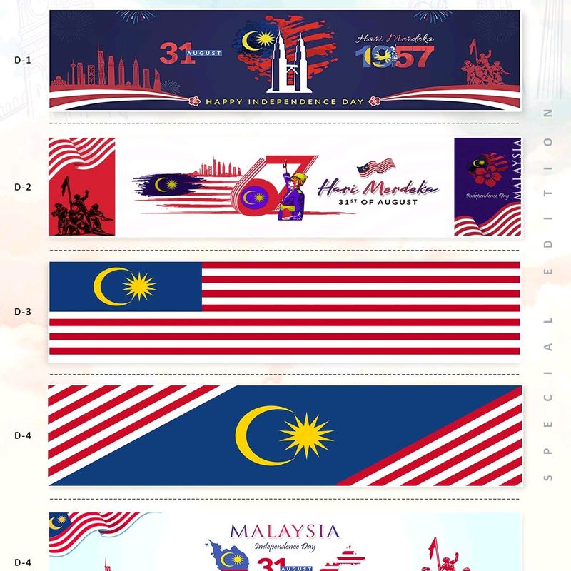Merdeka Muffler Special Edition For Hari Merdeka - TikTok Shop Malaysia