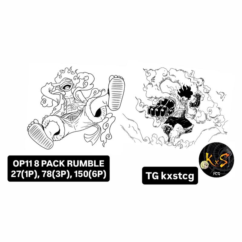 {OP-11} || 8 PACK RUMBLE || ONE PIECE TRADING CARD GAME - TikTok Shop ...
