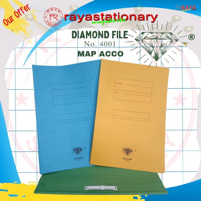 Diamond File 4001 Map Acco Folio Kertas Bufalo - Shop | Tokopedia