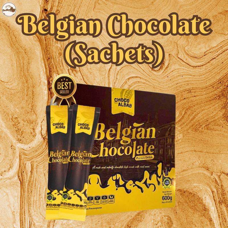 Choco Albab BCDB Belgian Chocolate Drink (SACHETS IN A BOX) - TikTok ...