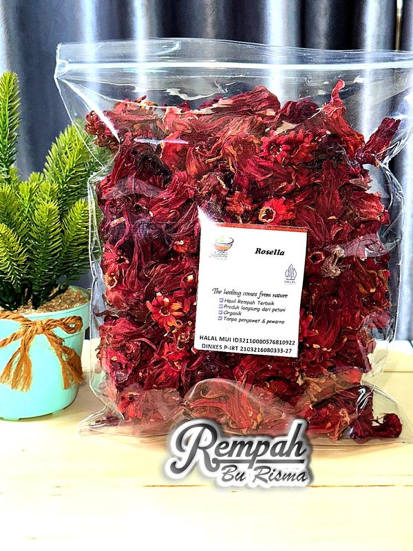 Bunga Rosella Merah Kering 500 Gram Teh Rosella Merah Minuma - Shop ...