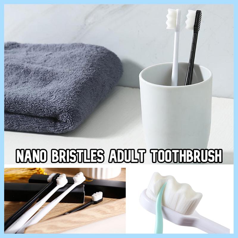 [SG] Nano Bristles Adult Toothbrush/ Ultra-fine Soft Bristle - TikTok ...