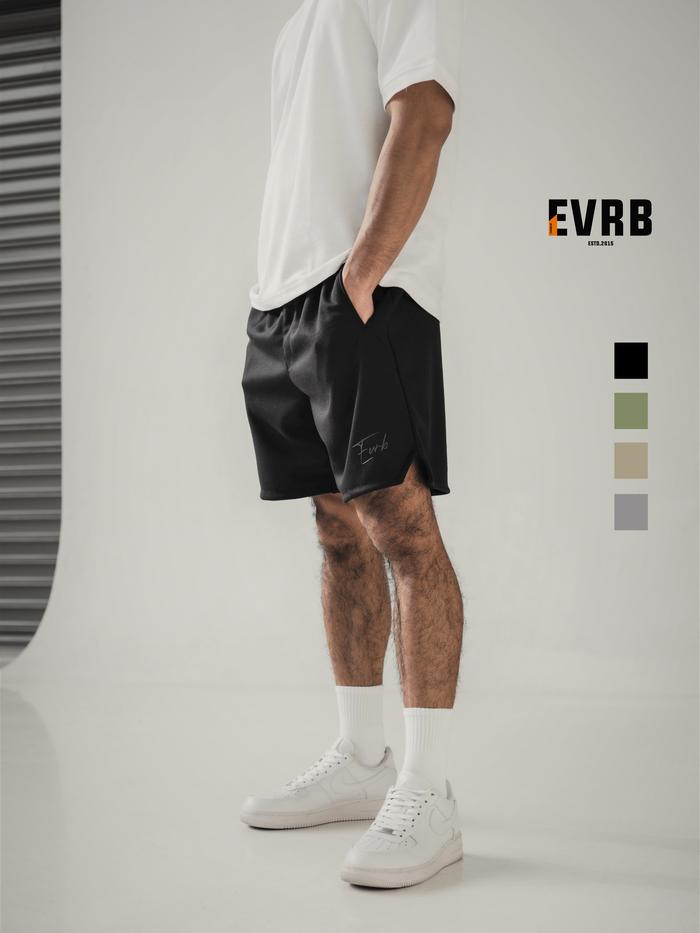 Promo EVRB Celana Pendek Sweatpants Basic Logo Essentials Size M-XL ...