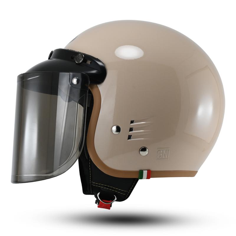 Rsix Helm Bogo Retro Guardia Solid Warna Pastel Kekinian Premium - Shop ...