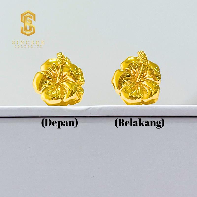 Sincere Store Emas 916 3L Bead Bunga Raya | Emas 916 - TikTok Shop Malaysia