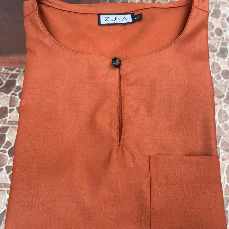 Brick Orange / OREN BATA | Baju Melayu Teluk Belanga Cotton Premium ...