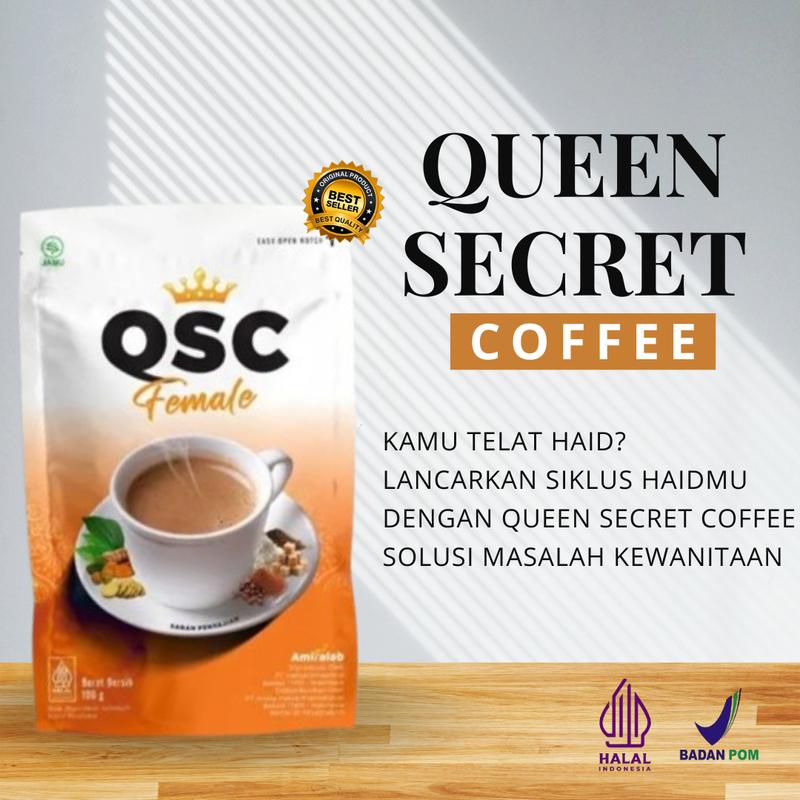 [BEST SELLER] QUEEN SECRET COFFE QSC COFFEE - Shop | Tokopedia