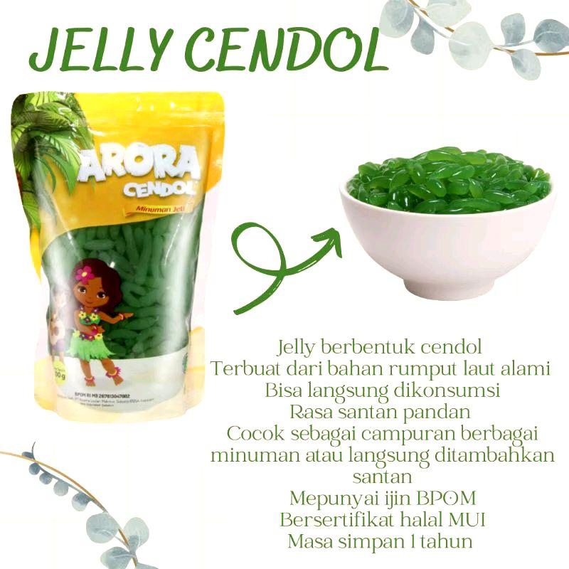 Minuman Jeli Cendol Arora 500 g rasa Pandan - Shop | Tokopedia