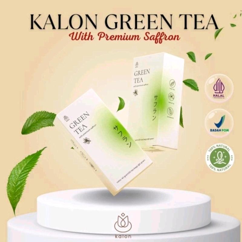 Kalon Teh Hijau premium saffron Green tea - Shop | Tokopedia